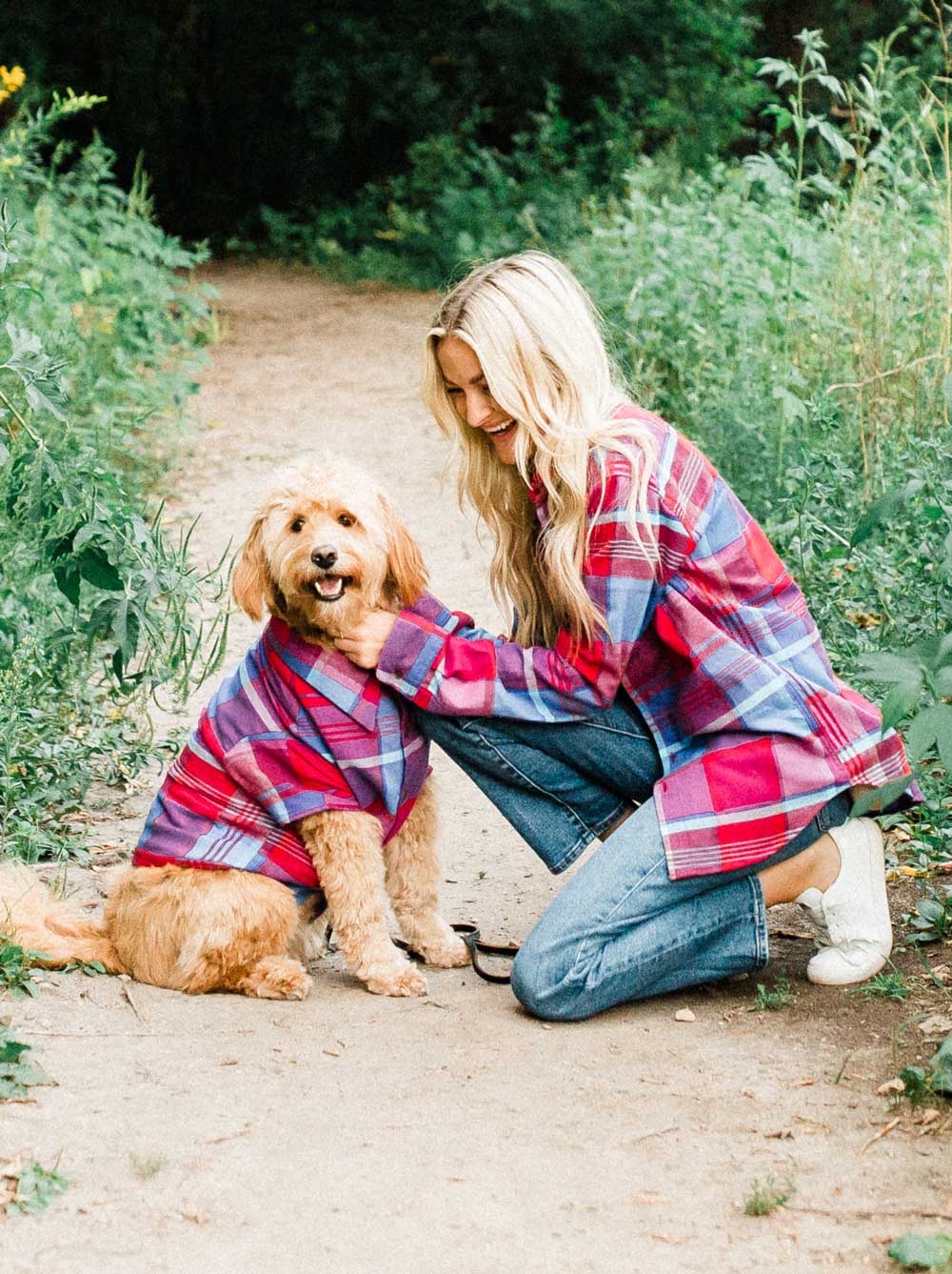 Orchard Flannel by Dog Threads | Matching Flannels for Dog and Owner ...