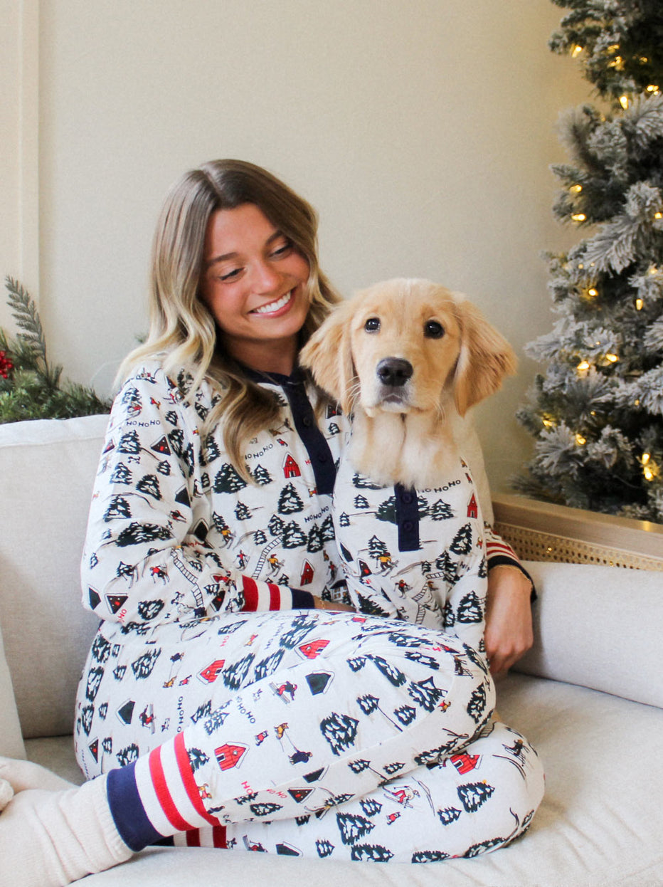Matching Santa Pajamas by Dog Threads | Waldo-Inspired Dog Christmas ...